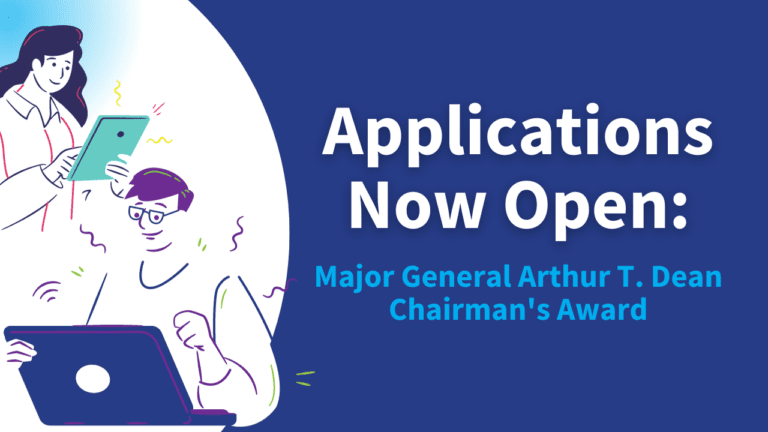 Apply Now for the Major General Arthur T. Dean Chairman's Award 2025 ...